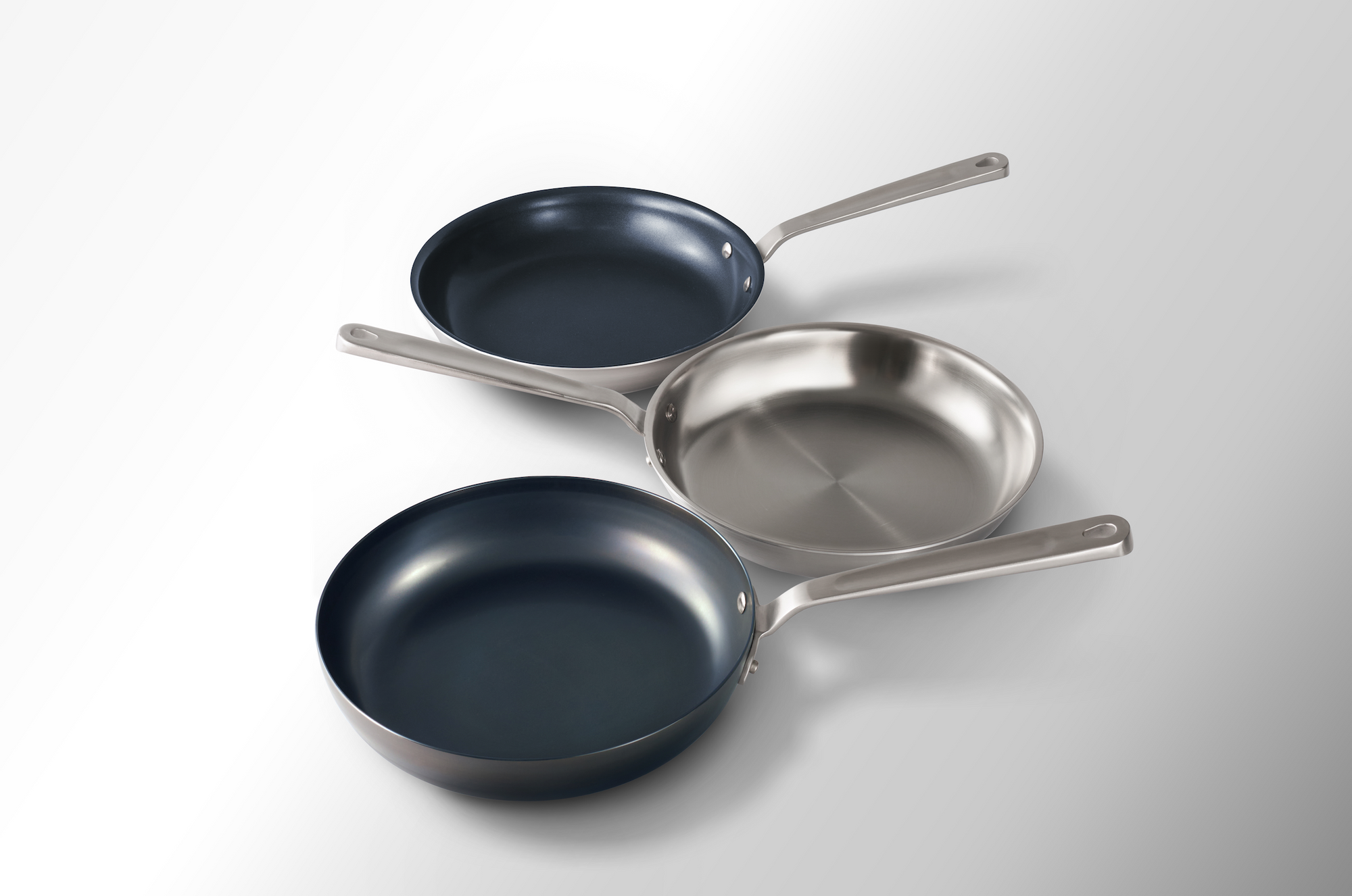 Which Is Best: Carbon Steel vs. Stainless Clad vs. Nonstick Frying Pan ...